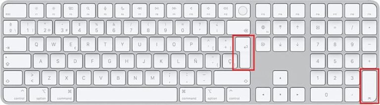 TECLA ENTER o TECLA INTRO - Teclados Chulos